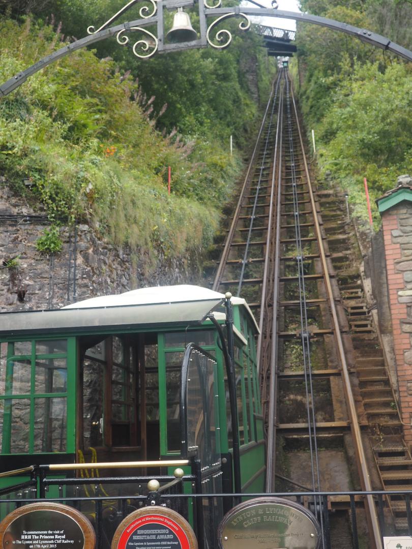 Riding the Lynton and Lynmouth Funicular – That Mum Travel Life